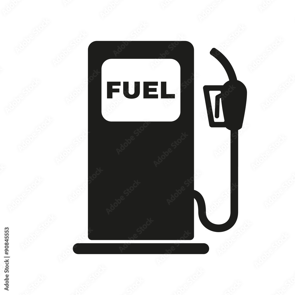 The gas station icon. Gasoline and diesel fuel symbol. Flat Stock ...