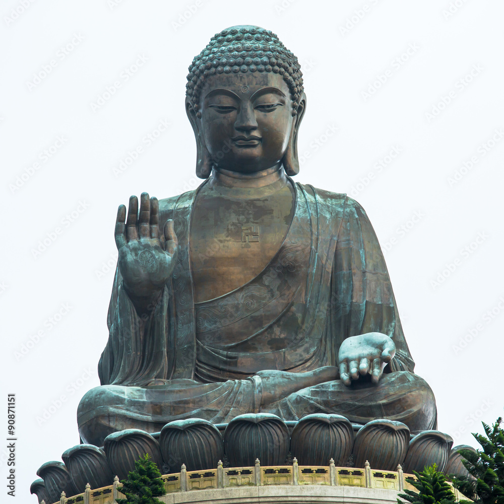Tian Tan Buddha - the world's tallest outdoor seated bronze Buddha ...