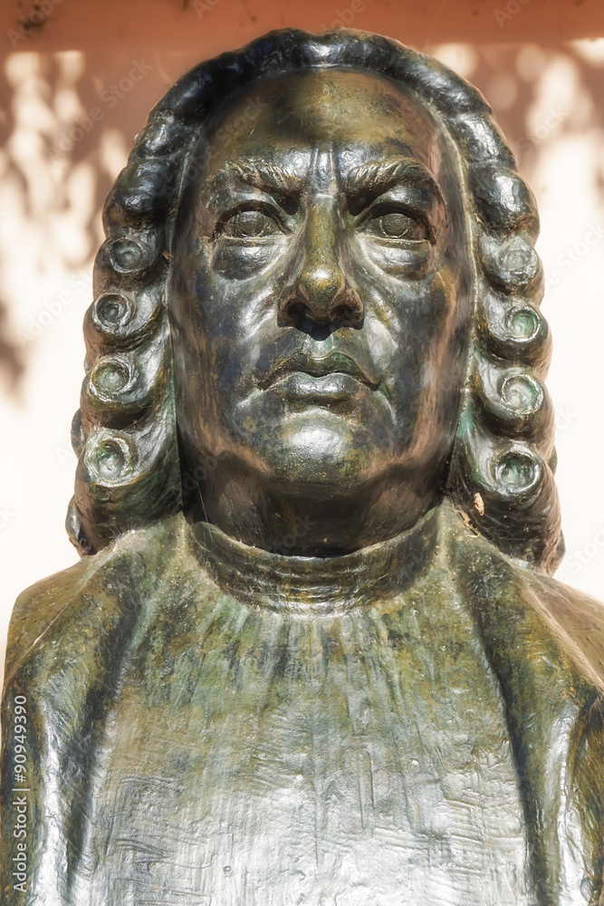 Weimar Bach-Denkmal Stock-Foto | Adobe Stock