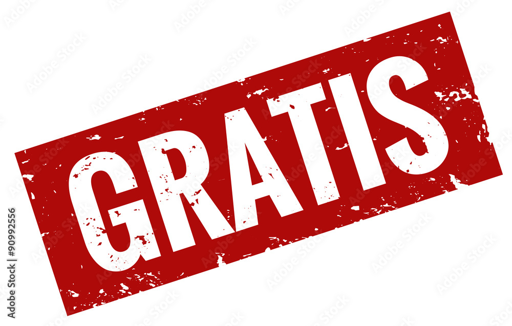 Grunge Stempel rot gratis vektor Stock Vector | Adobe Stock