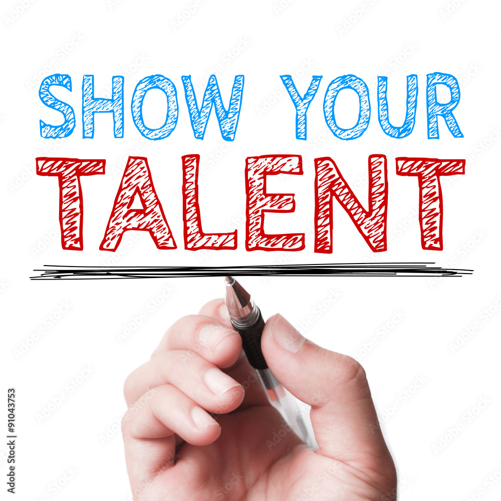 Show your talent Stock Photo | Adobe Stock