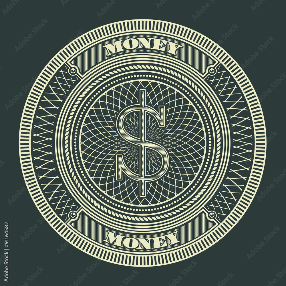Money Design Elements