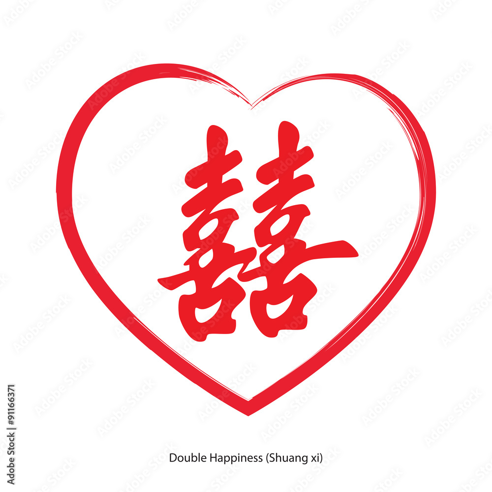 Chinese Symbols For Double Happiness