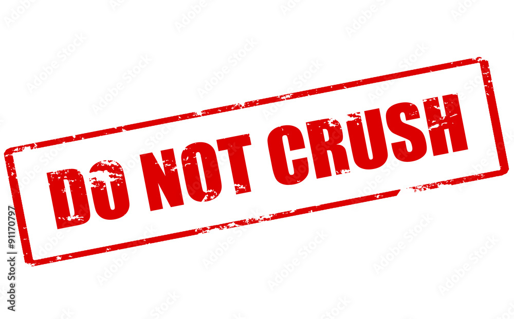Do not crush Stock Vector | Adobe Stock