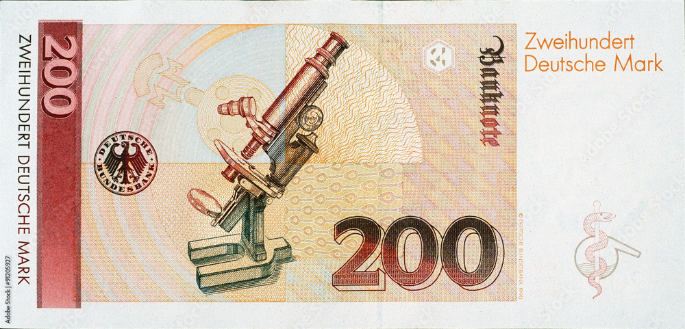 Historische Banknote, 2. Januar 1989, 200 Mark, Zweihundert Deutsche ...