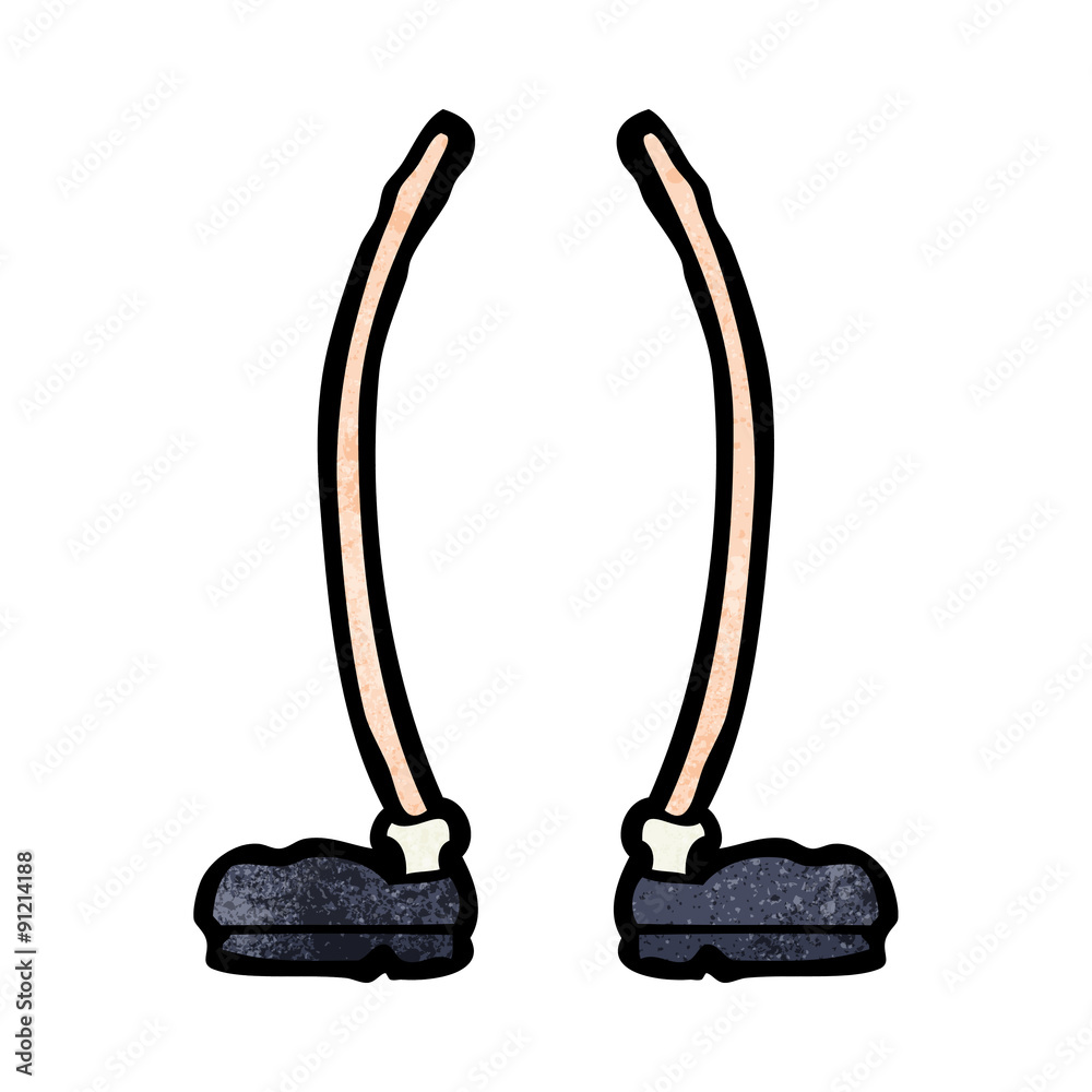 cartoon legs Stock Vector | Adobe Stock