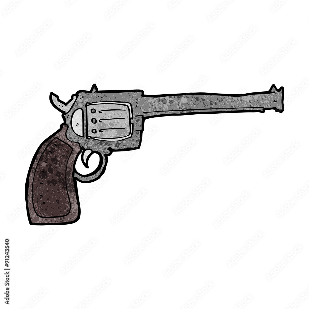 cartoon gun Stock Vector | Adobe Stock