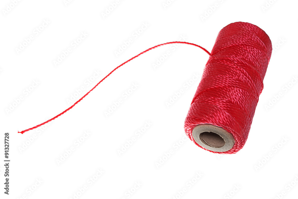 Spool of mason's string isolated on white background Stock Photo ...
