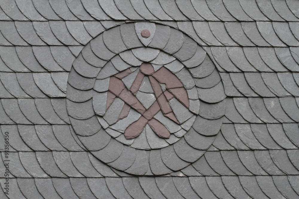 Zunftsymbol Dachdecker - Stock - GamesAgeddon