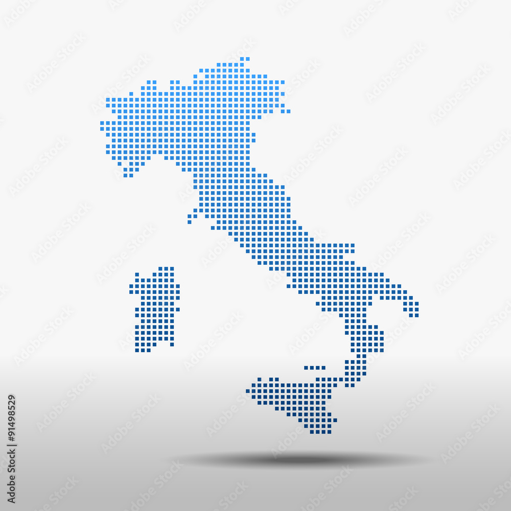 map of Italy Stock Vector | Adobe Stock
