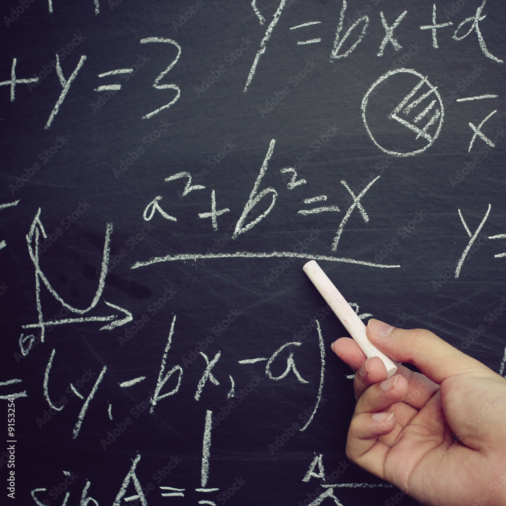 Math Teaching Stock Photo | Adobe Stock