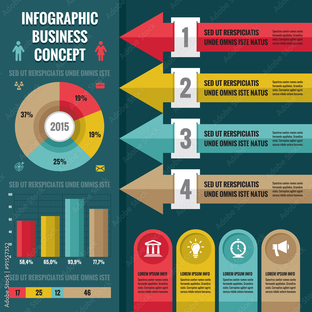 Infographic Flat Design