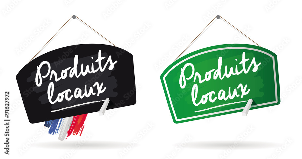 produits locaux bio Stock-Vektorgrafik | Adobe Stock