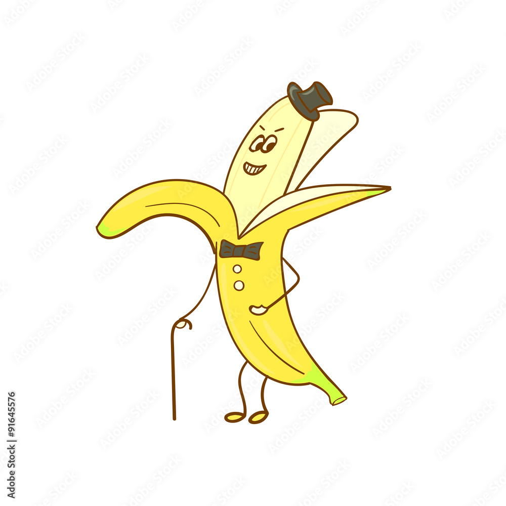 Banana Funny Comic