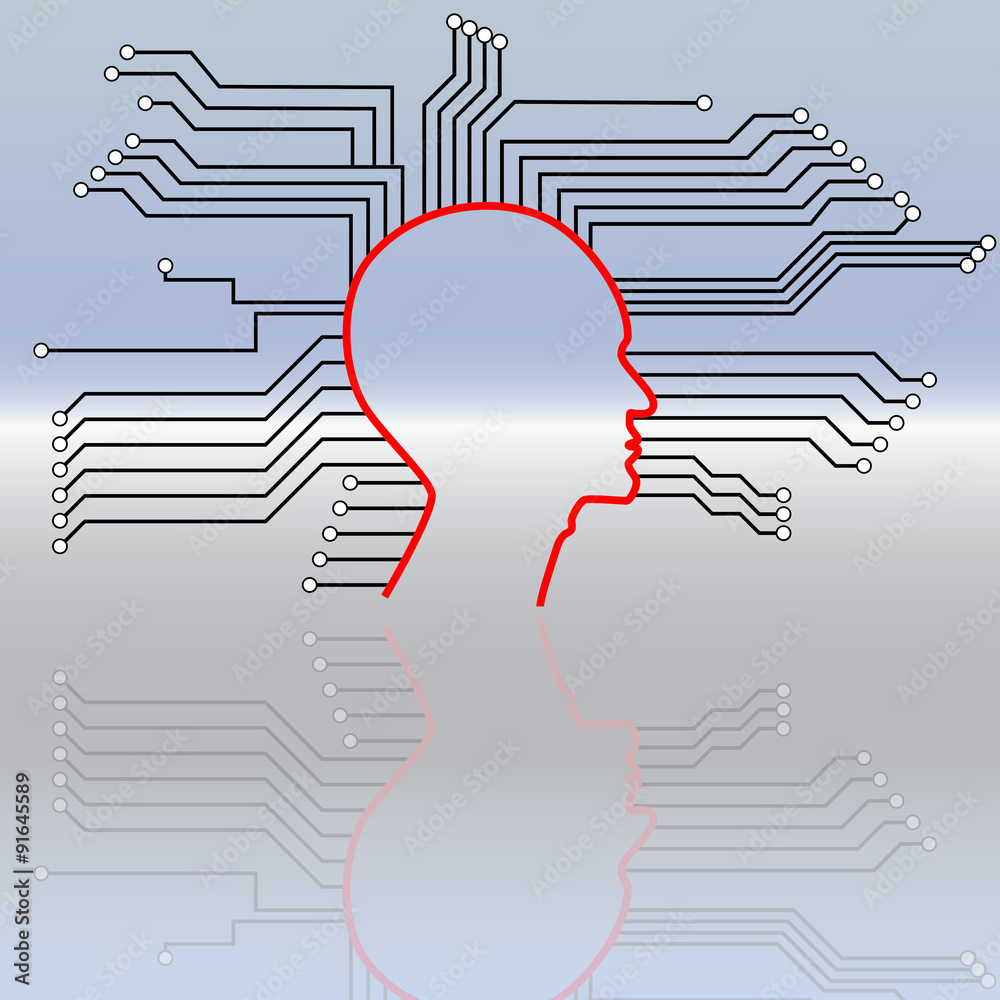 Vernetzung Stock-Vektorgrafik | Adobe Stock