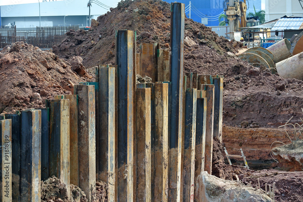 Steel Sheet Pile Wall