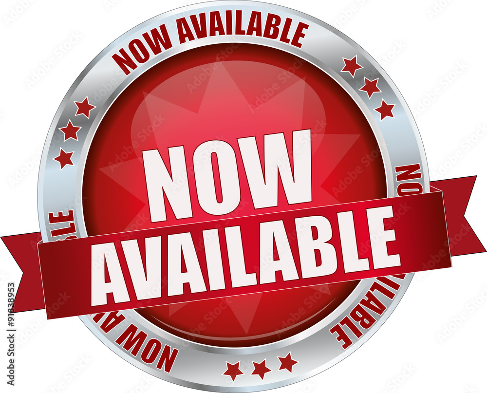 NOW AVAILABLE / realistic modern round glossy 3D vector eps10 button ...