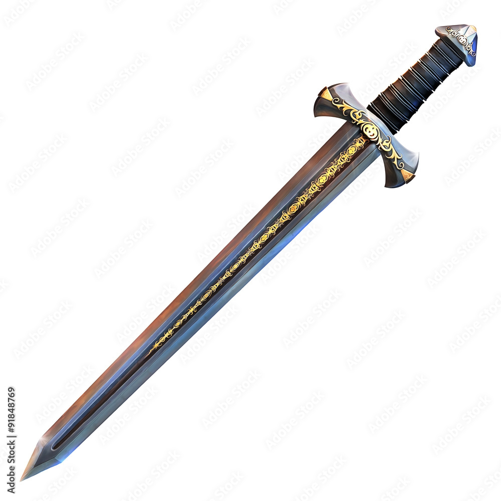 Sword Stock Illustration | Adobe Stock