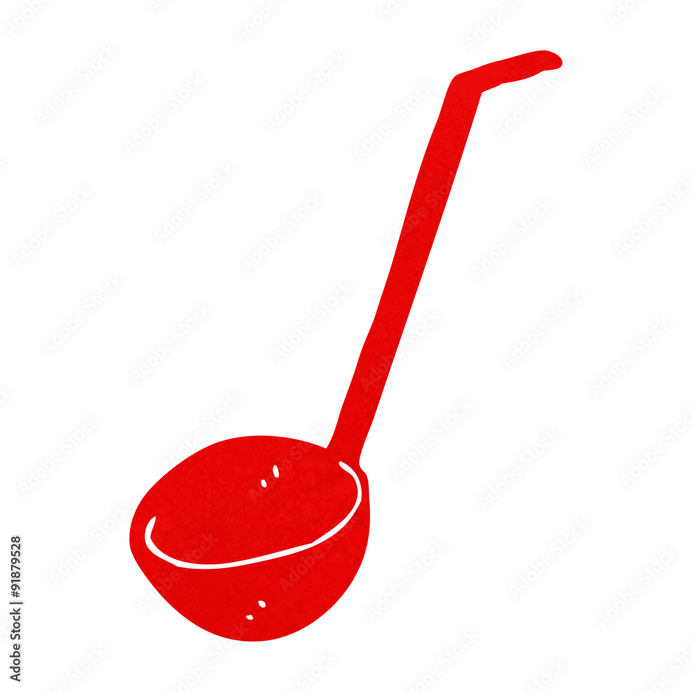 cartoon ladle Stock Vector | Adobe Stock