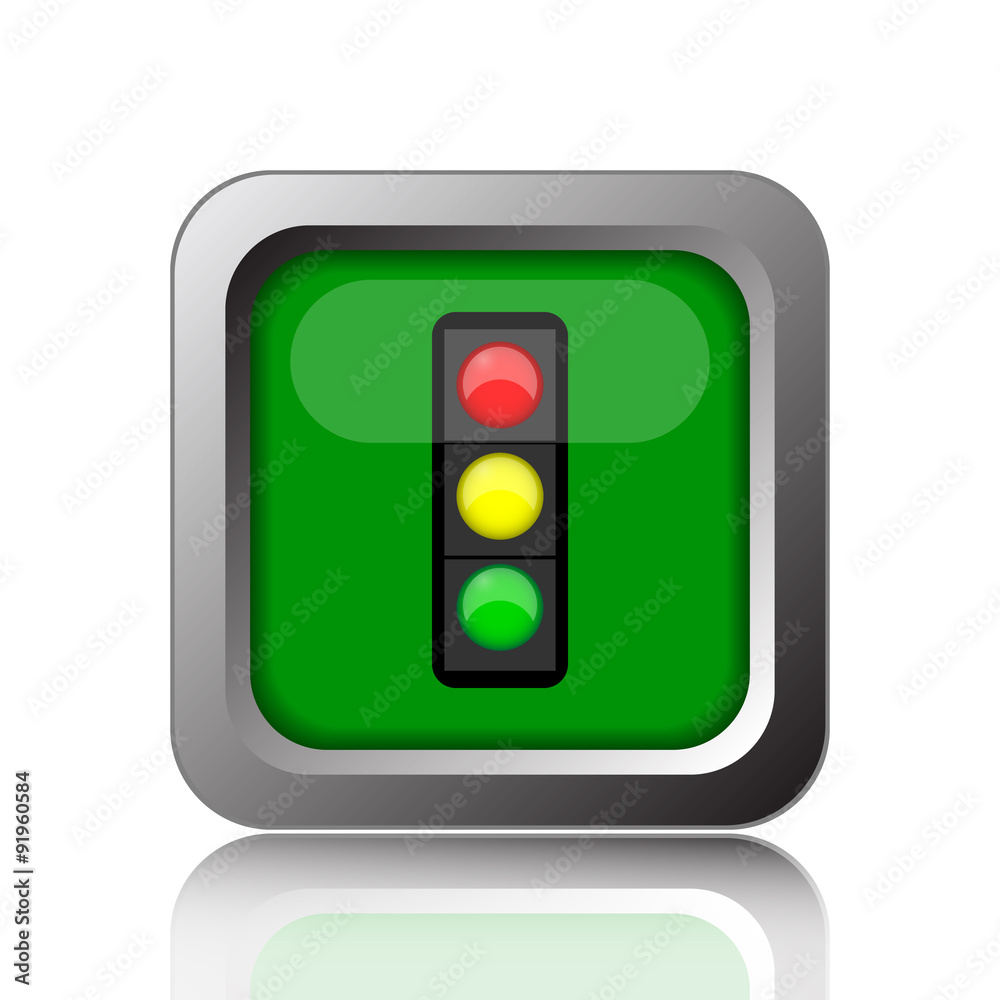 Traffic light icon Stock Illustration | Adobe Stock