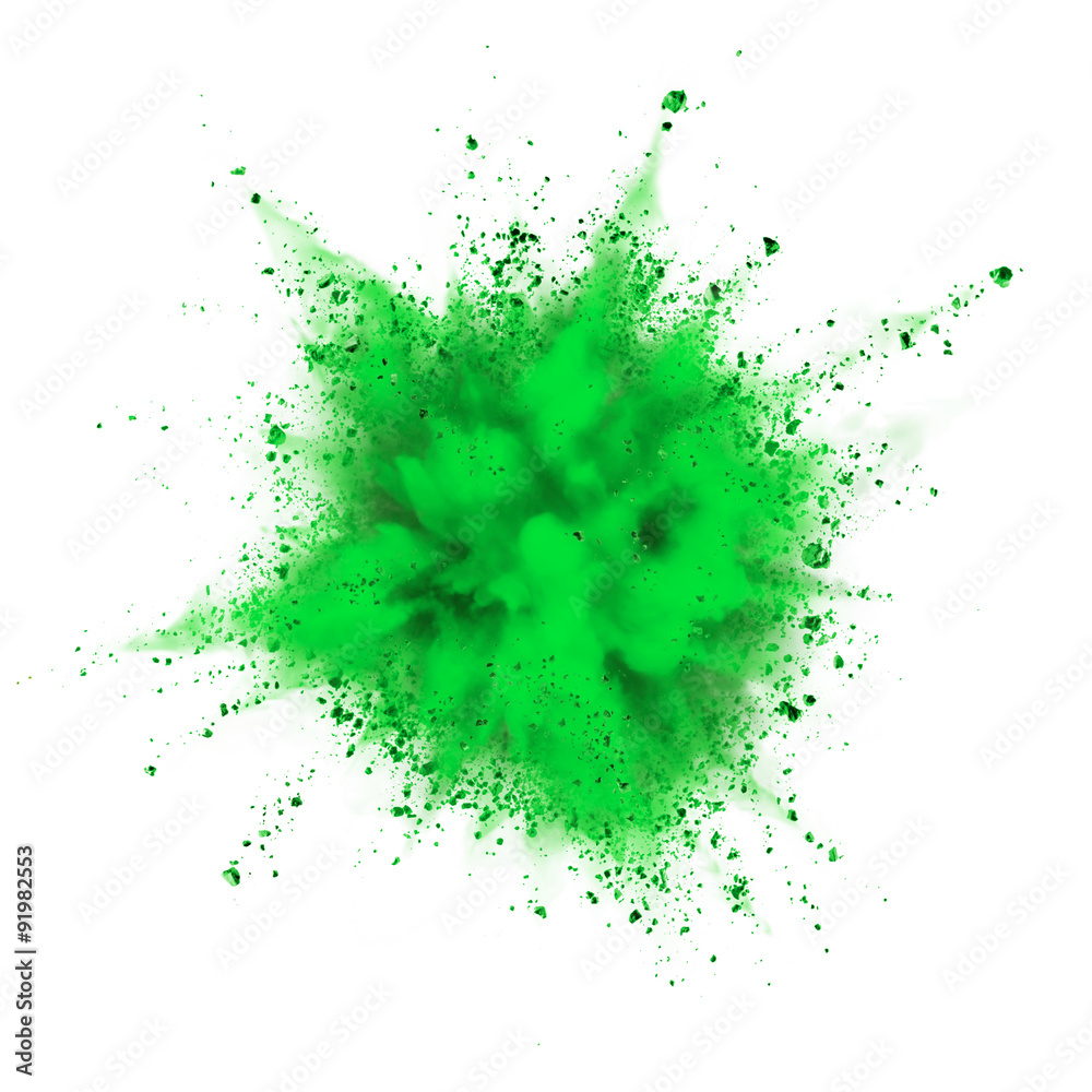 powder explosion Stock Illustration | Adobe Stock