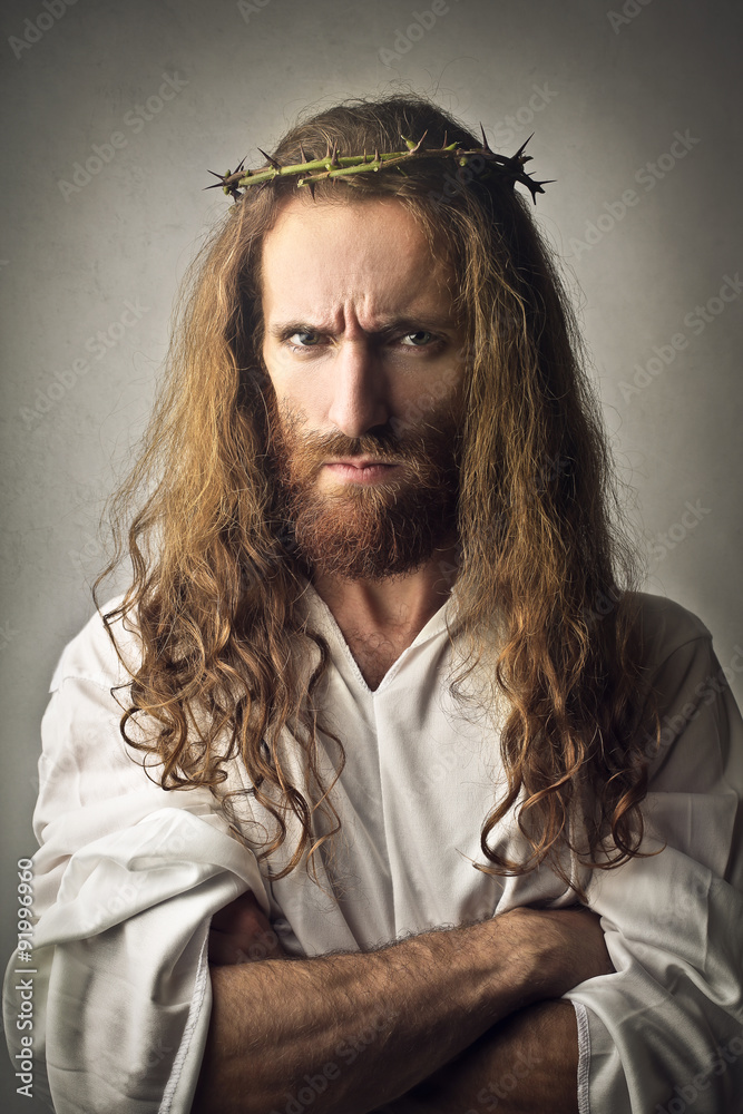 Disappointed Jesus Stock Photo | Adobe Stock