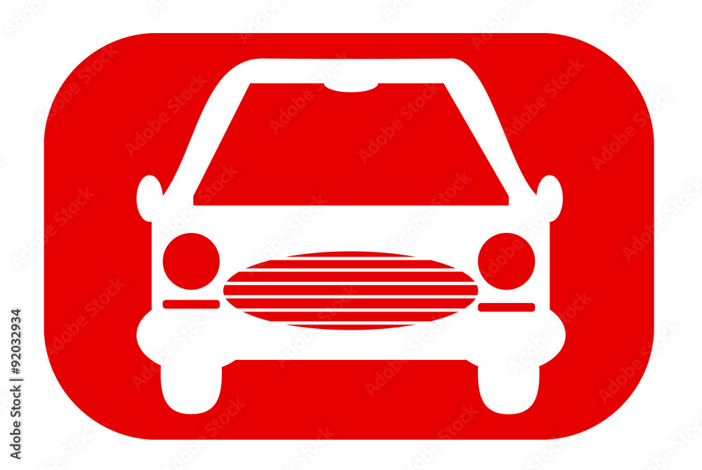 auto pictogram Stock Illustration | Adobe Stock
