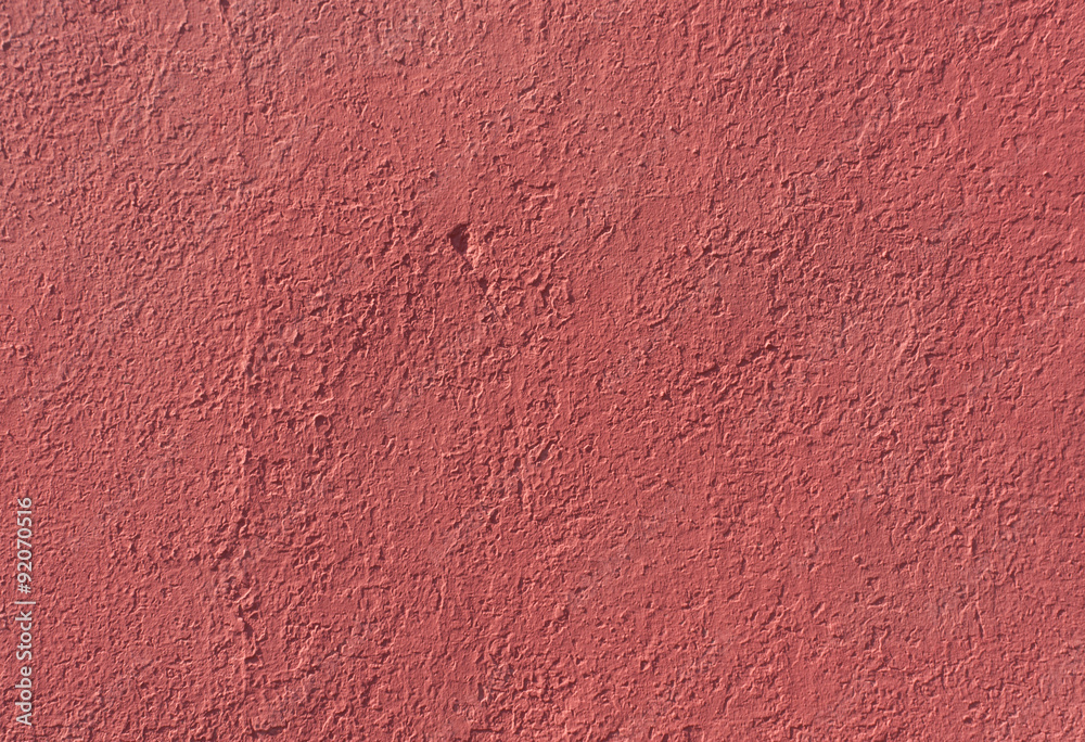 Pink color plaster wall texture Stock Photo | Adobe Stock