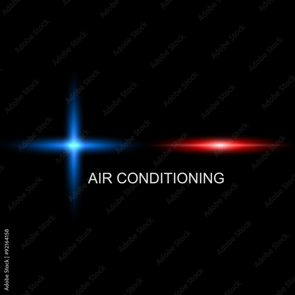 Air Conditioning symbol Stock Vector | Adobe Stock