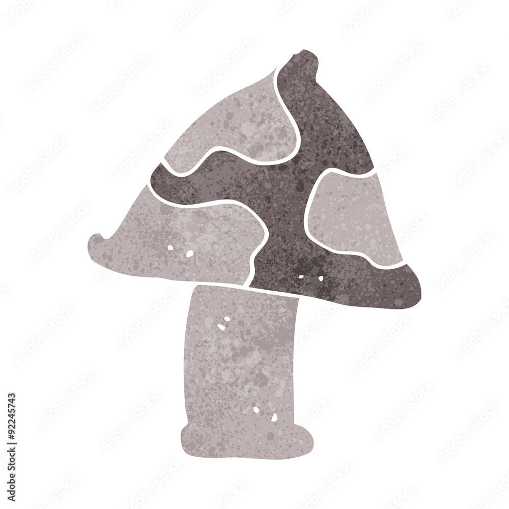 cartoon toadstool Stock Vector | Adobe Stock