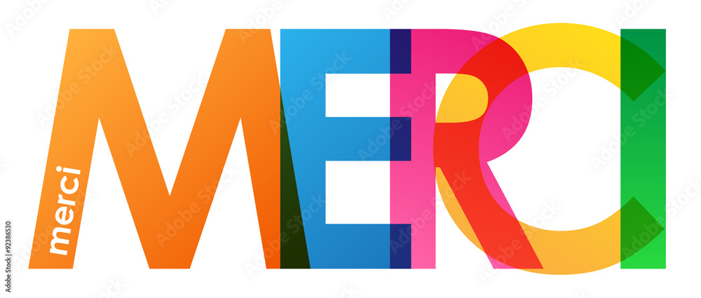 Icône Vecteur "MERCI" Stock Vector | Adobe Stock