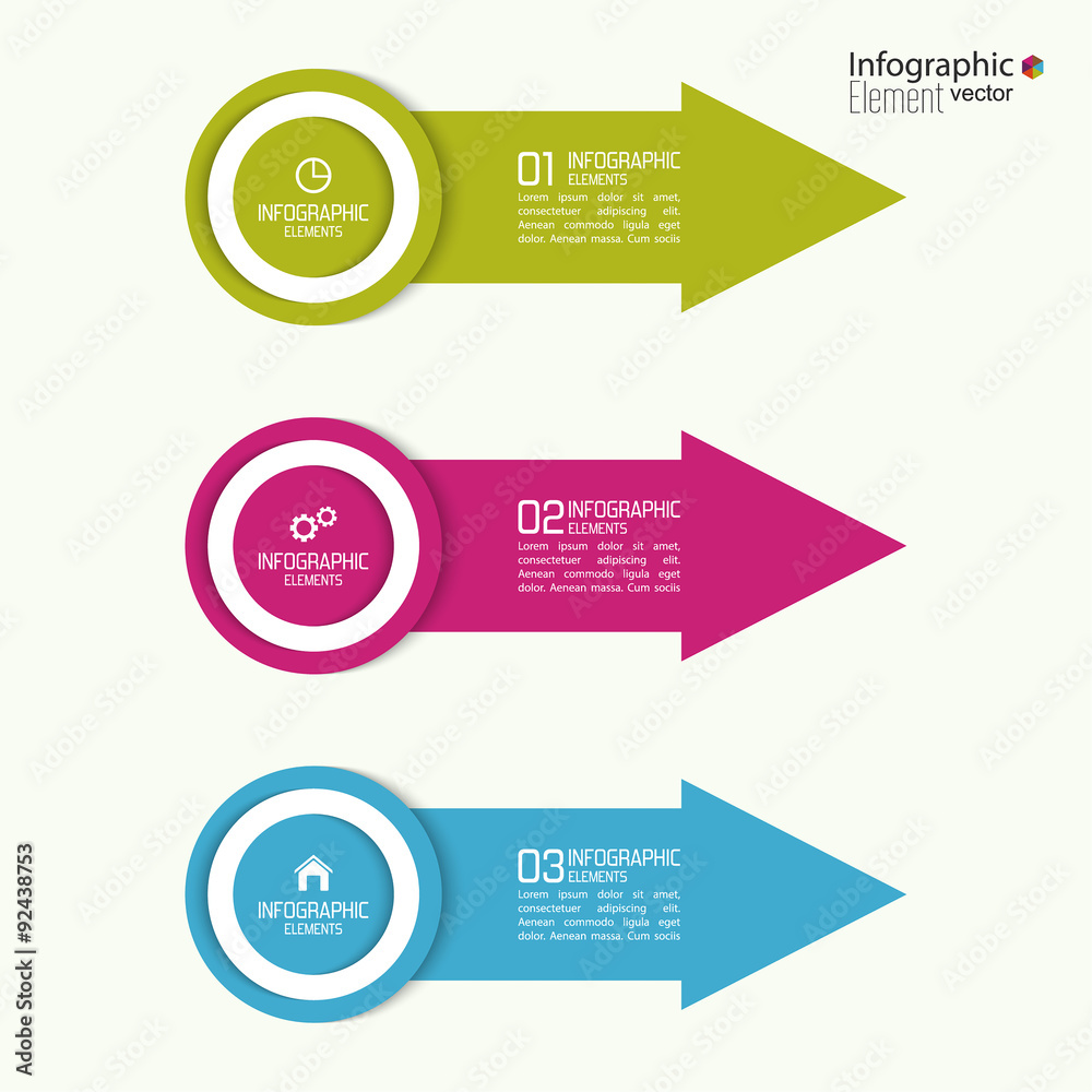 Comparative chart with templates for presentation Stock Vector | Adobe ...