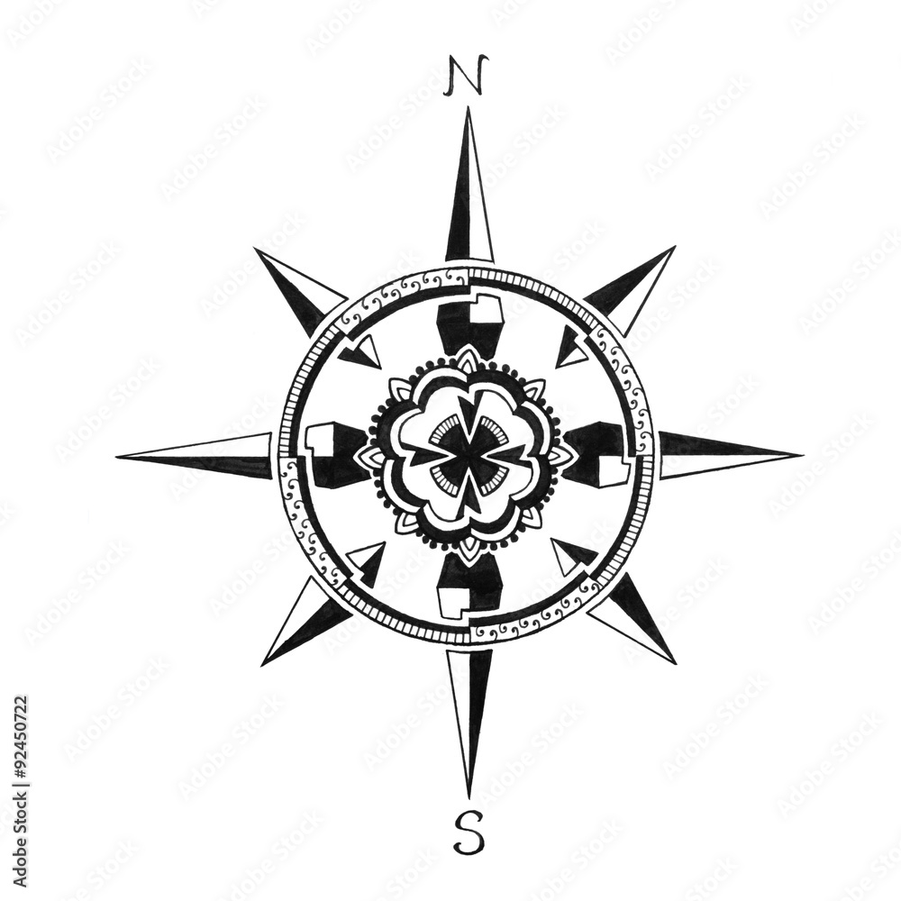 Map Compass Rose