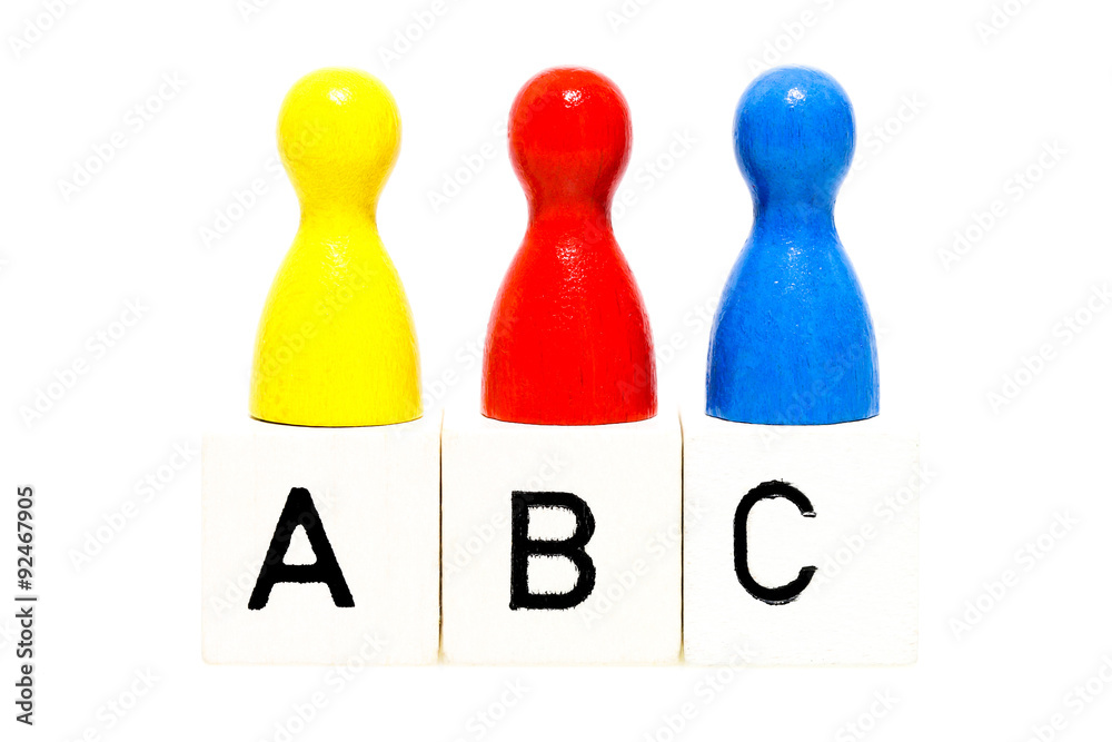 ABC-Symbol Stock-Foto | Adobe Stock