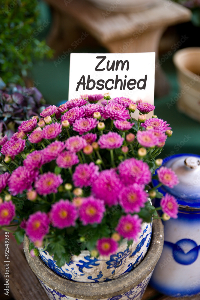 Zum Abschied Stock Photo | Adobe Stock