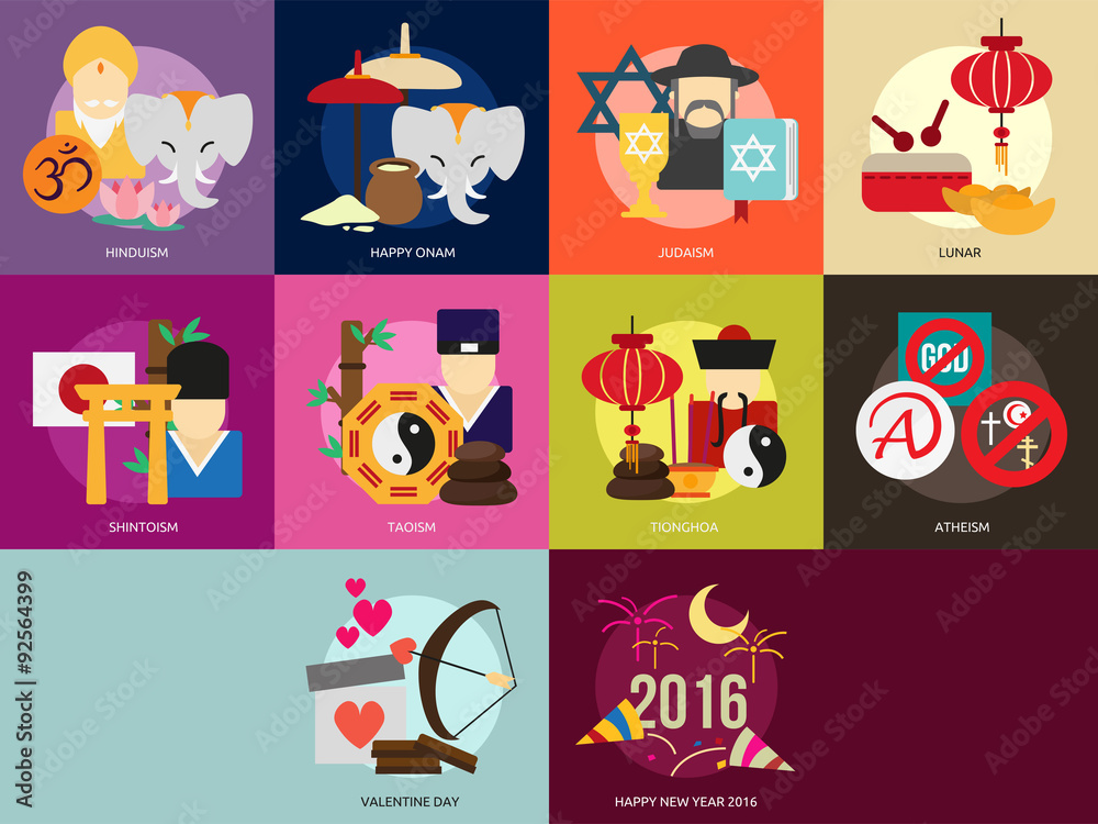 Religion & Celebrations Stock Vector | Adobe Stock