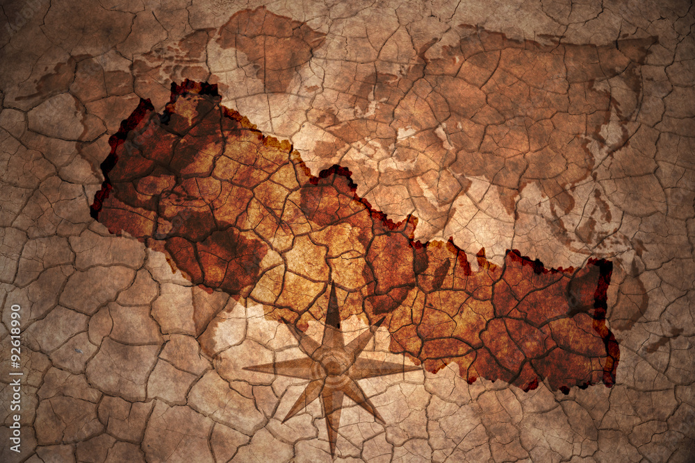 greater nepal old map