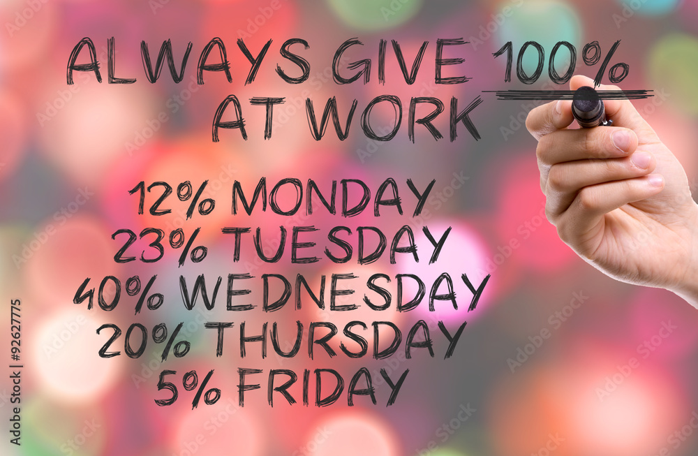 Hand with marker writing: Funny Quote About Work Stock Photo | Adobe Stock