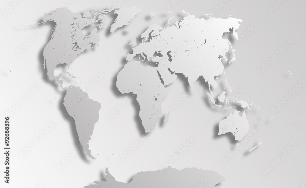 Political map of the World. Stock Vector | Adobe Stock