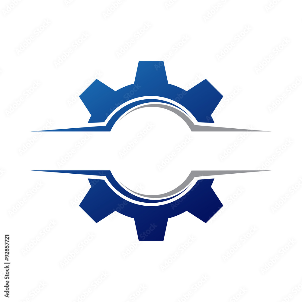 Gear Logo Stock Vector | Adobe Stock