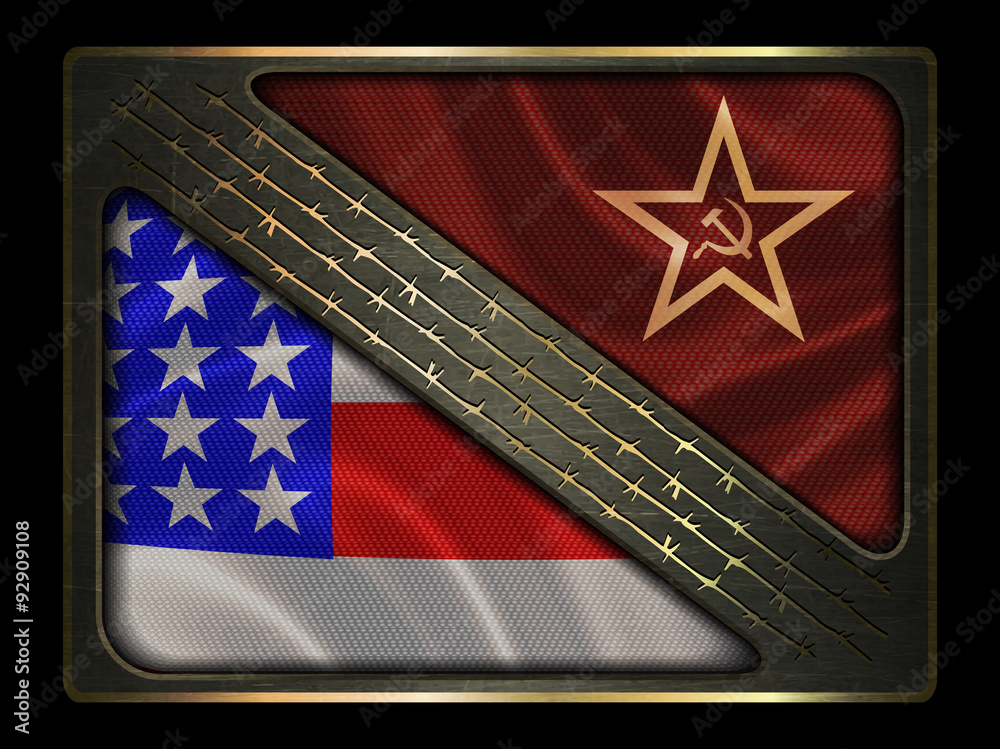 American Flag During Cold War