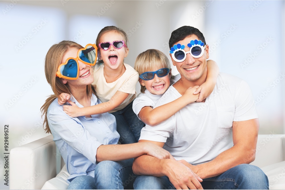 Family fun. Stock Photo | Adobe Stock