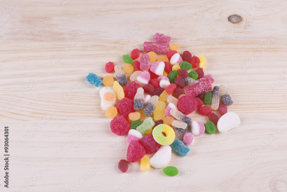 Candy of various types and colors Stock Photo | Adobe Stock