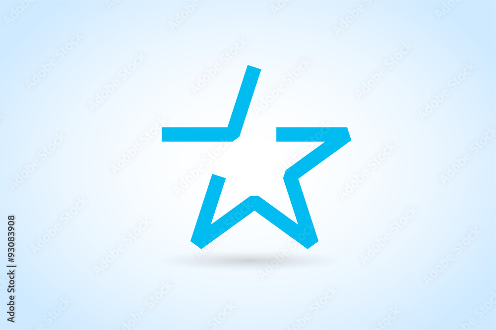 Star vector logo icon leader boss Stock Vector | Adobe Stock