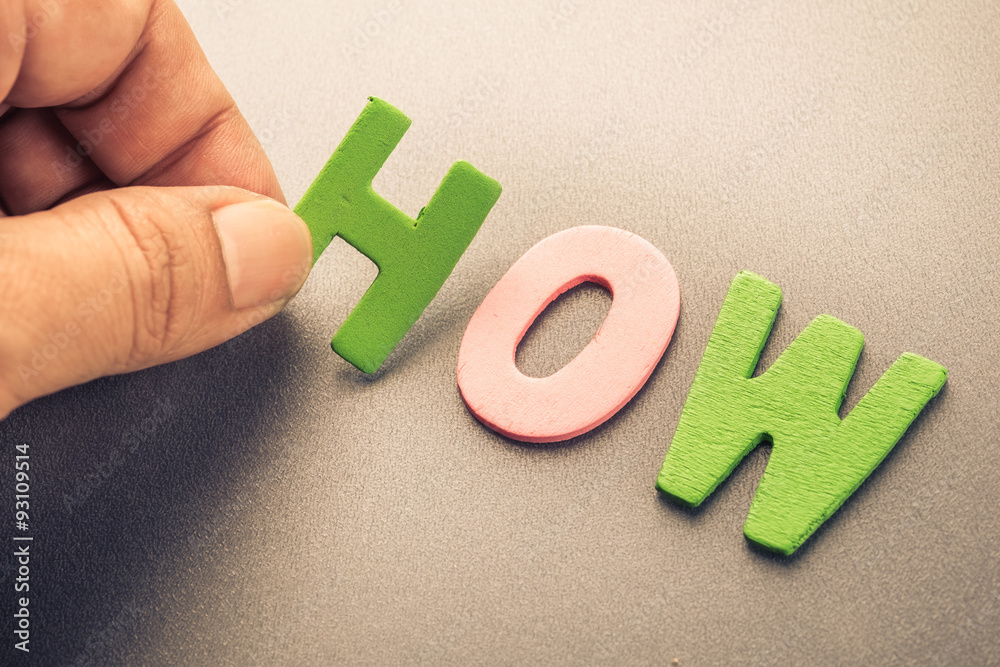 How Stock Photo | Adobe Stock