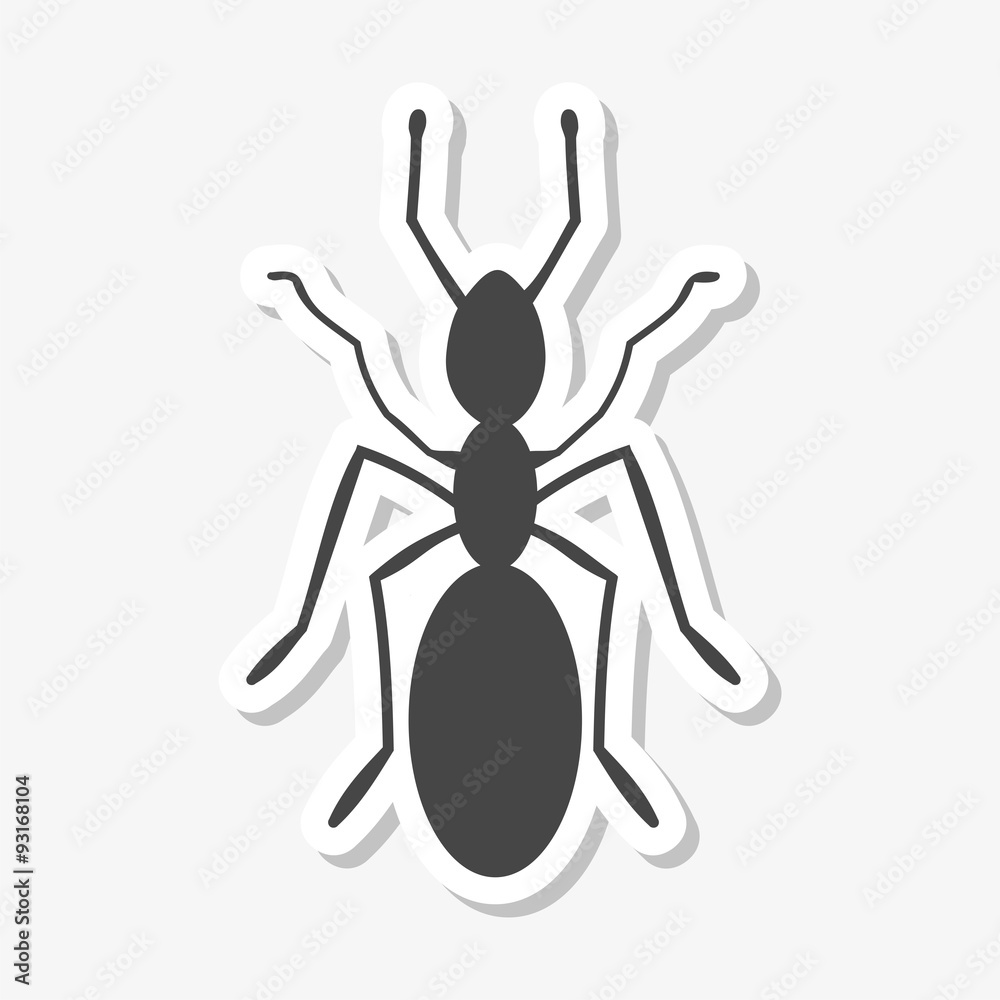 Ant stickers Stock Vector | Adobe Stock