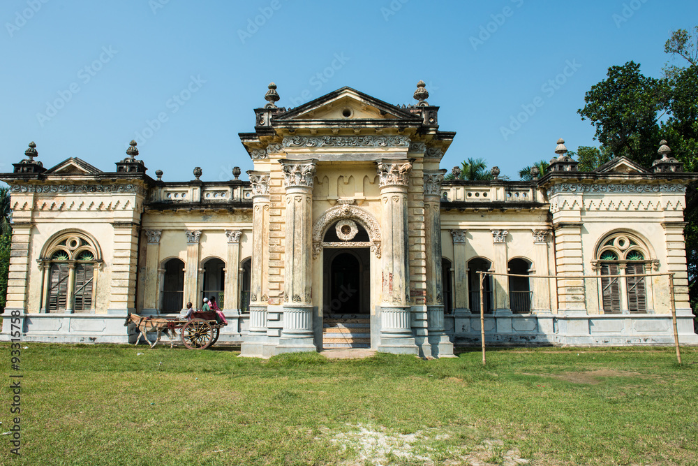 Natore, Bangladesh - September 29, 2015: Natore Rajbari (also known as ...