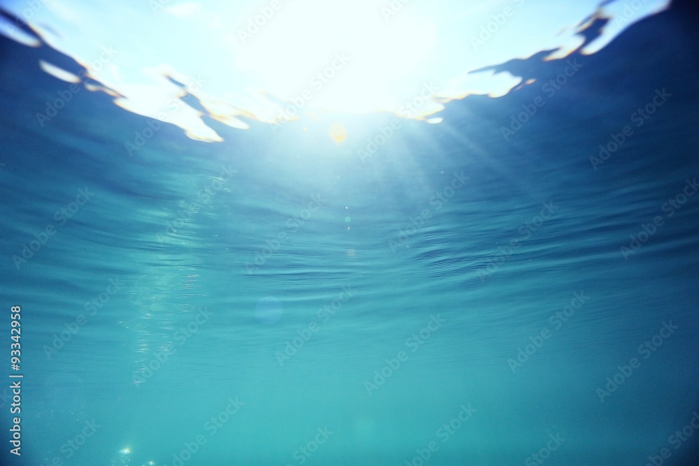 texture underwater depth of the water column Stock Photo | Adobe Stock