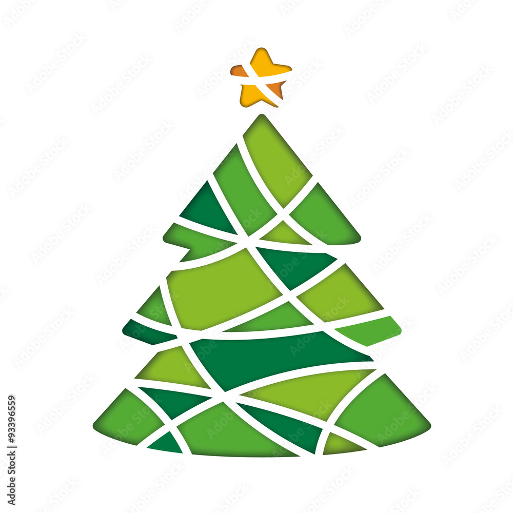 Sapin de noël vector de Stock | Adobe Stock