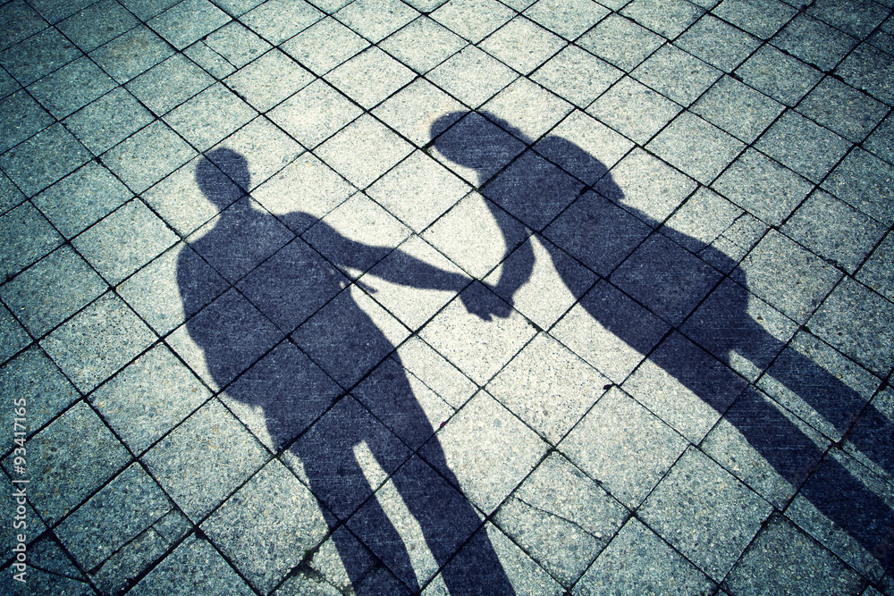 Shadow Hands Together